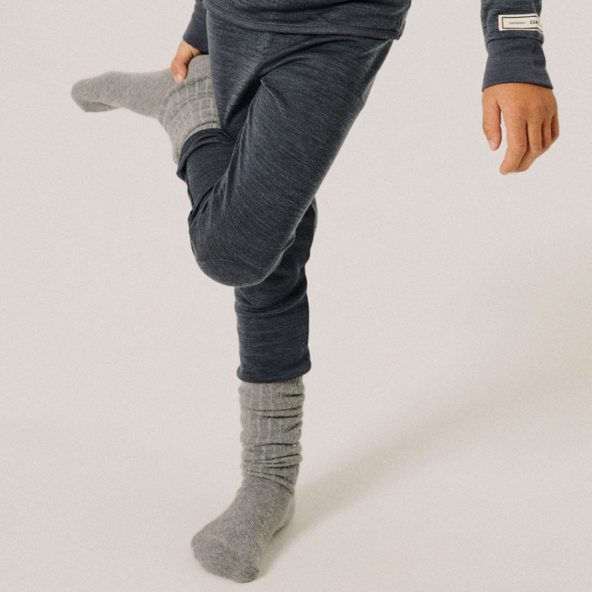 Name It - Longs i Ull og Bambus Jr Wyla Ombre Blue - Guttelus.no